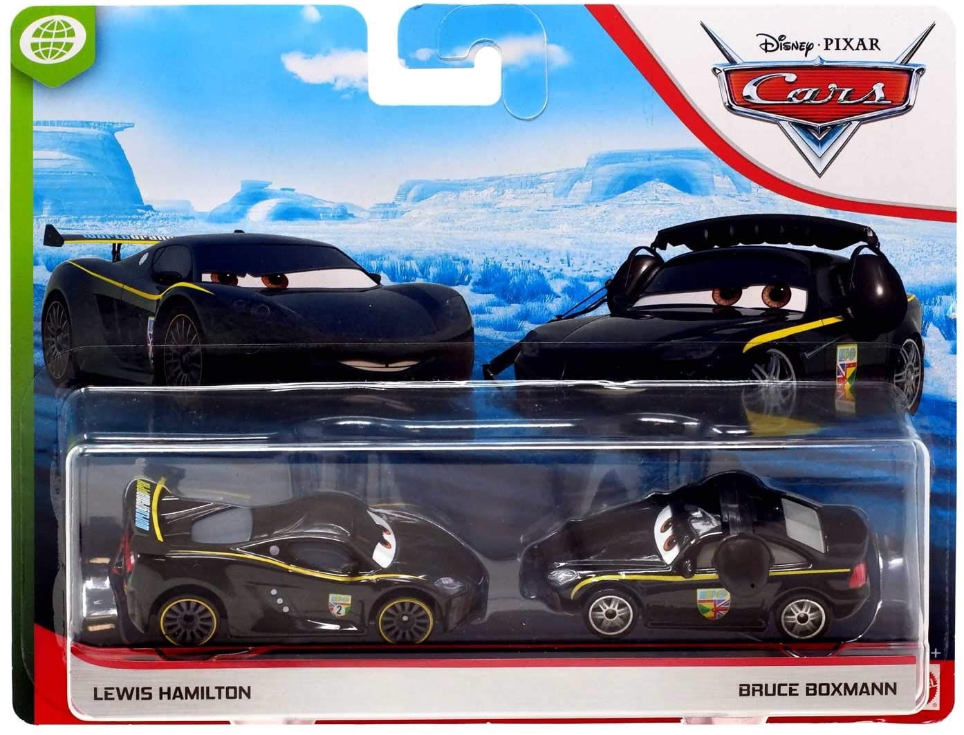 Disney Cars Lewis Hamilton en Bruce Boxman - Disney Cars 2 - SpeelJan