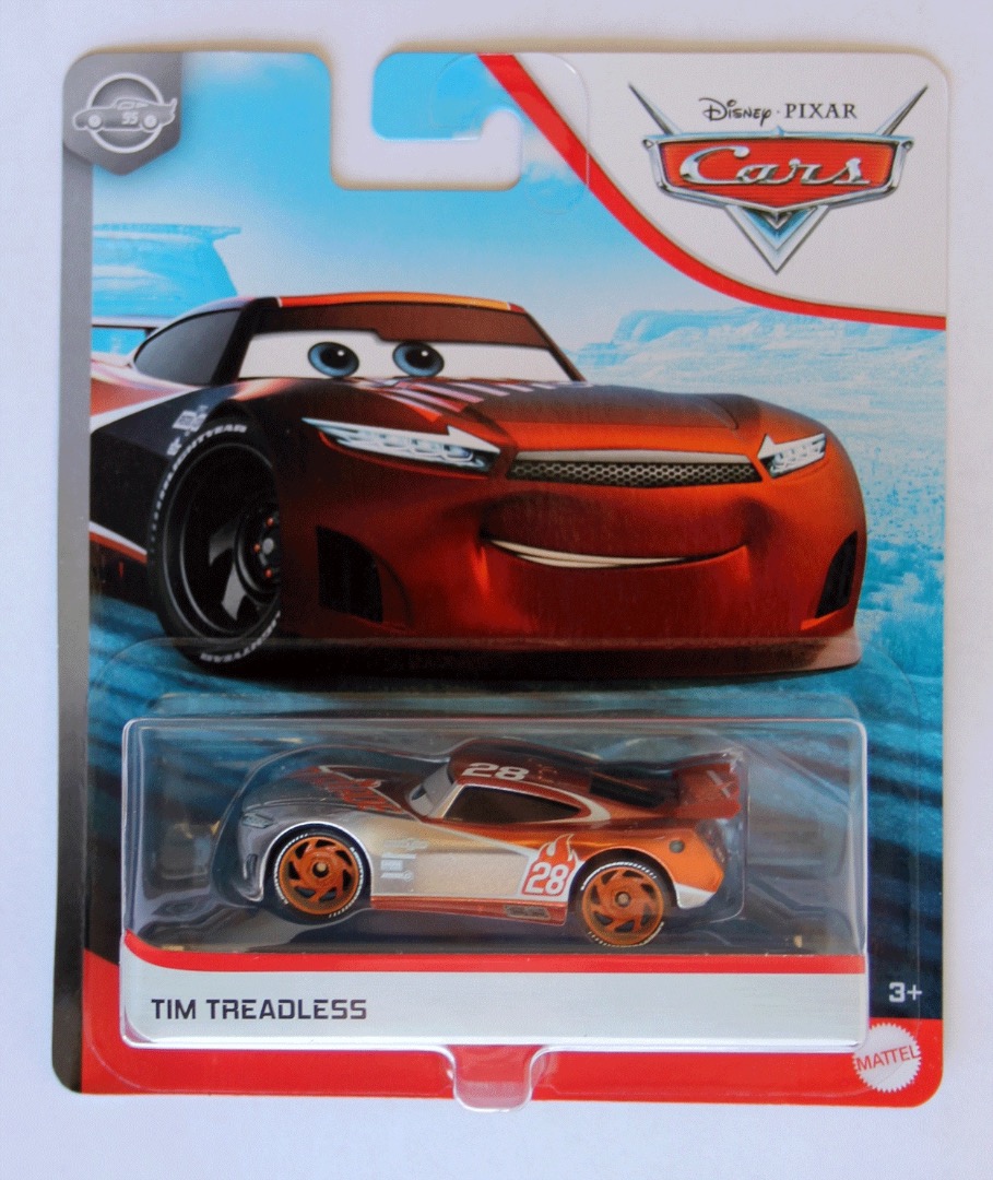 Disney Cars Silver collection TIM TREADLESS NITROADE - Disney Cars 3 ...