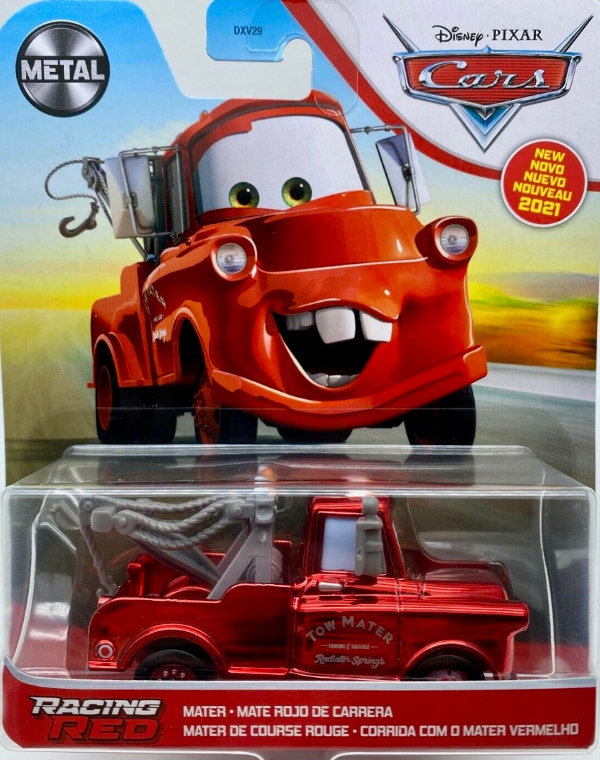Disney Cars Racing Red Mater - Disney Cars 1 - SpeelJan